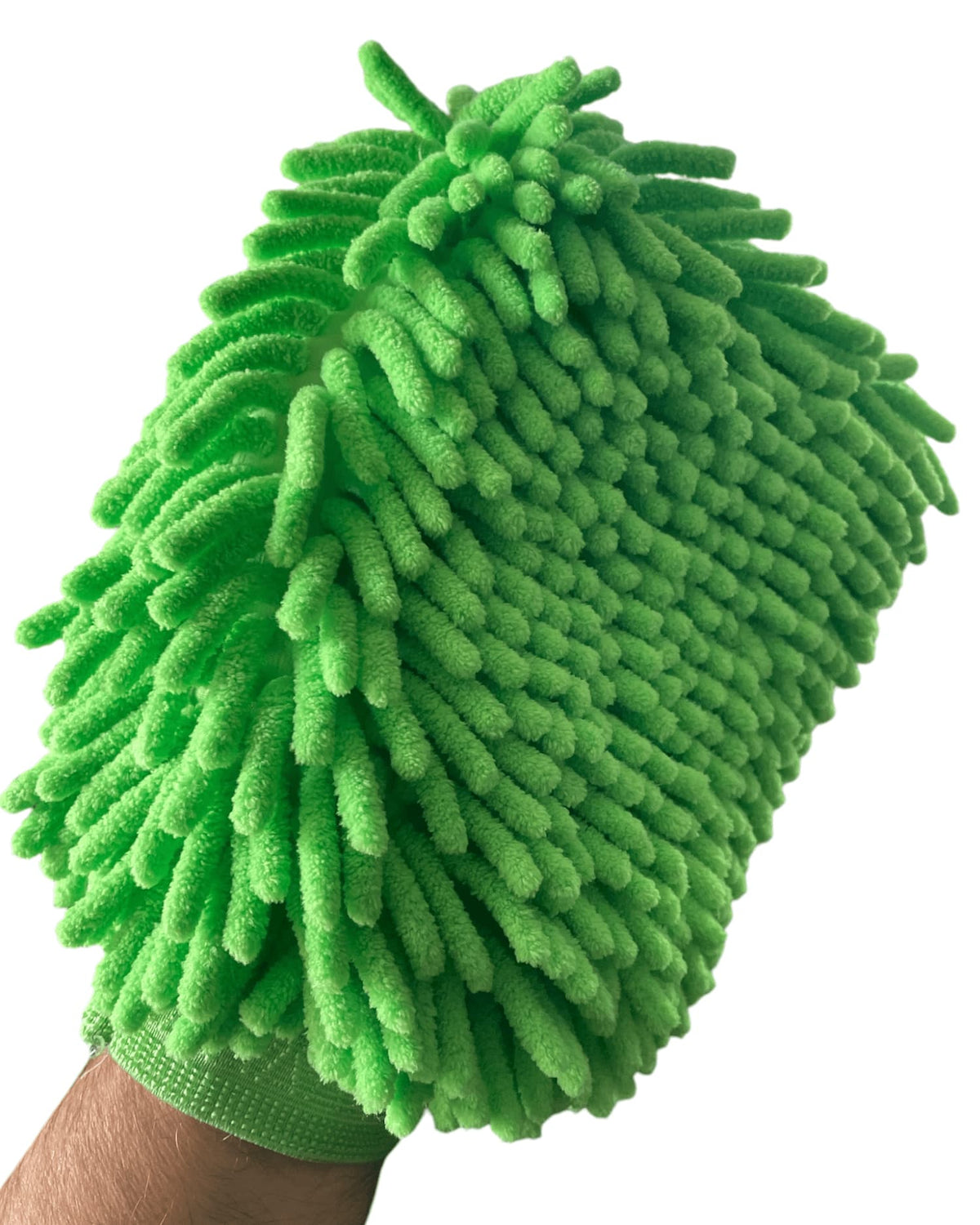 Two-Sided Chenille Car Wash Mitt – Regular Size, Gentle & Scratch-Free